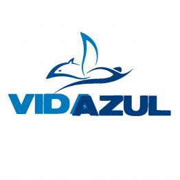 logo vida azul gif - DominicanaSolidaria.org