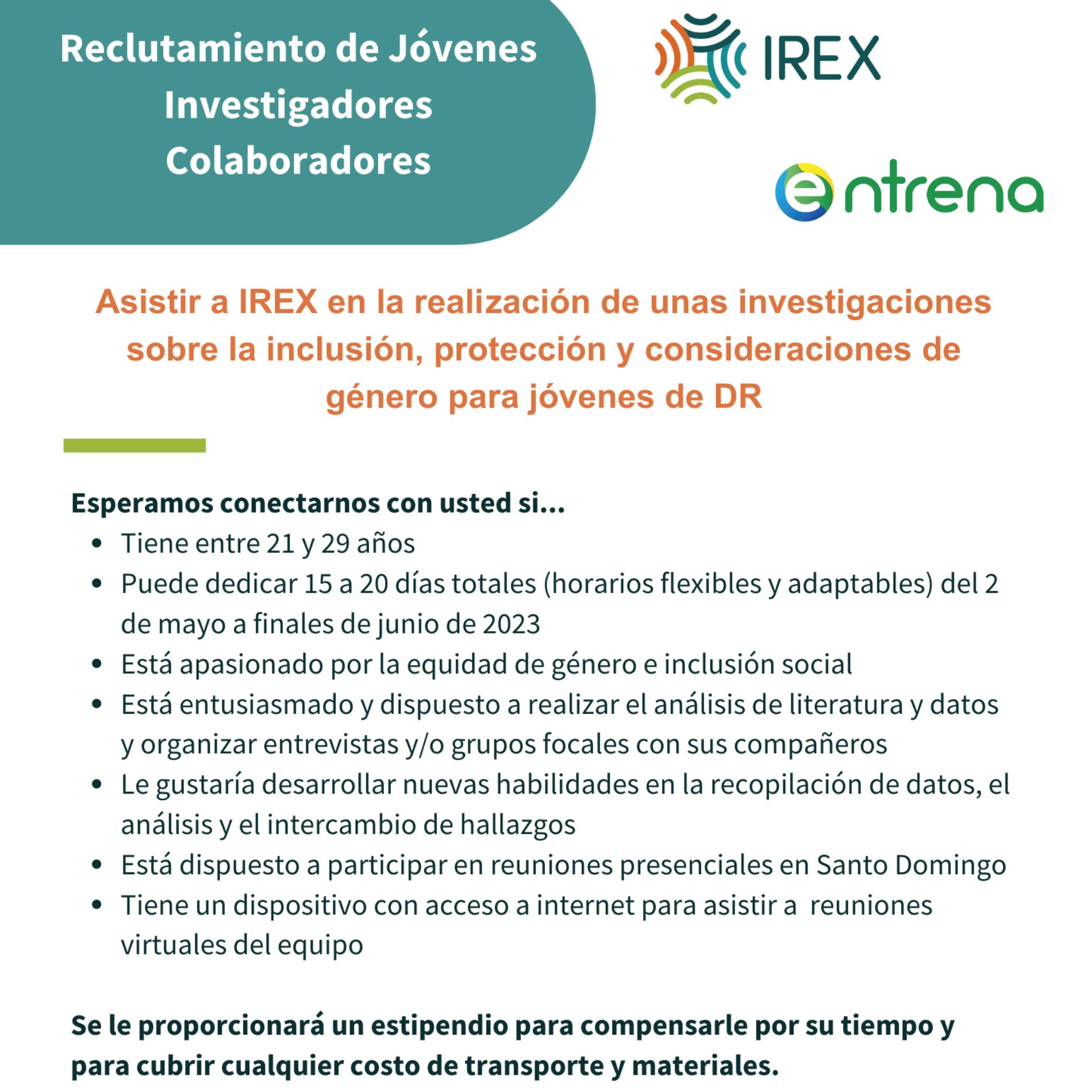 irex-entrena - DominicanaSolidaria.org